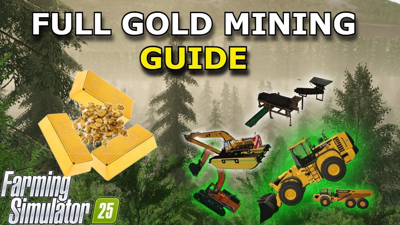 How to Mine Gold in Farming Simulator 25? - FS25