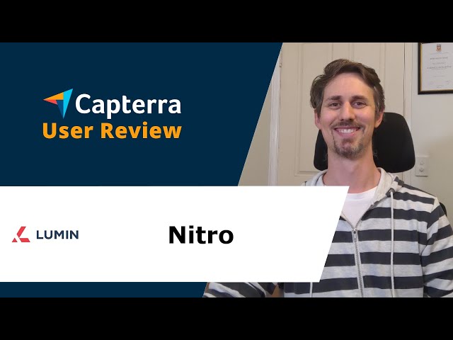 Nitro Pro Pricing, Alternatives & More 2025 | Capterra