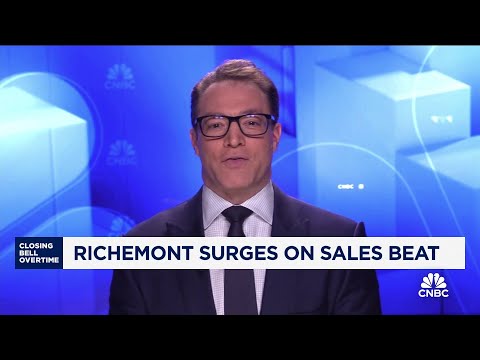 Shares of Cartier owner Richemont surge on sales beat
