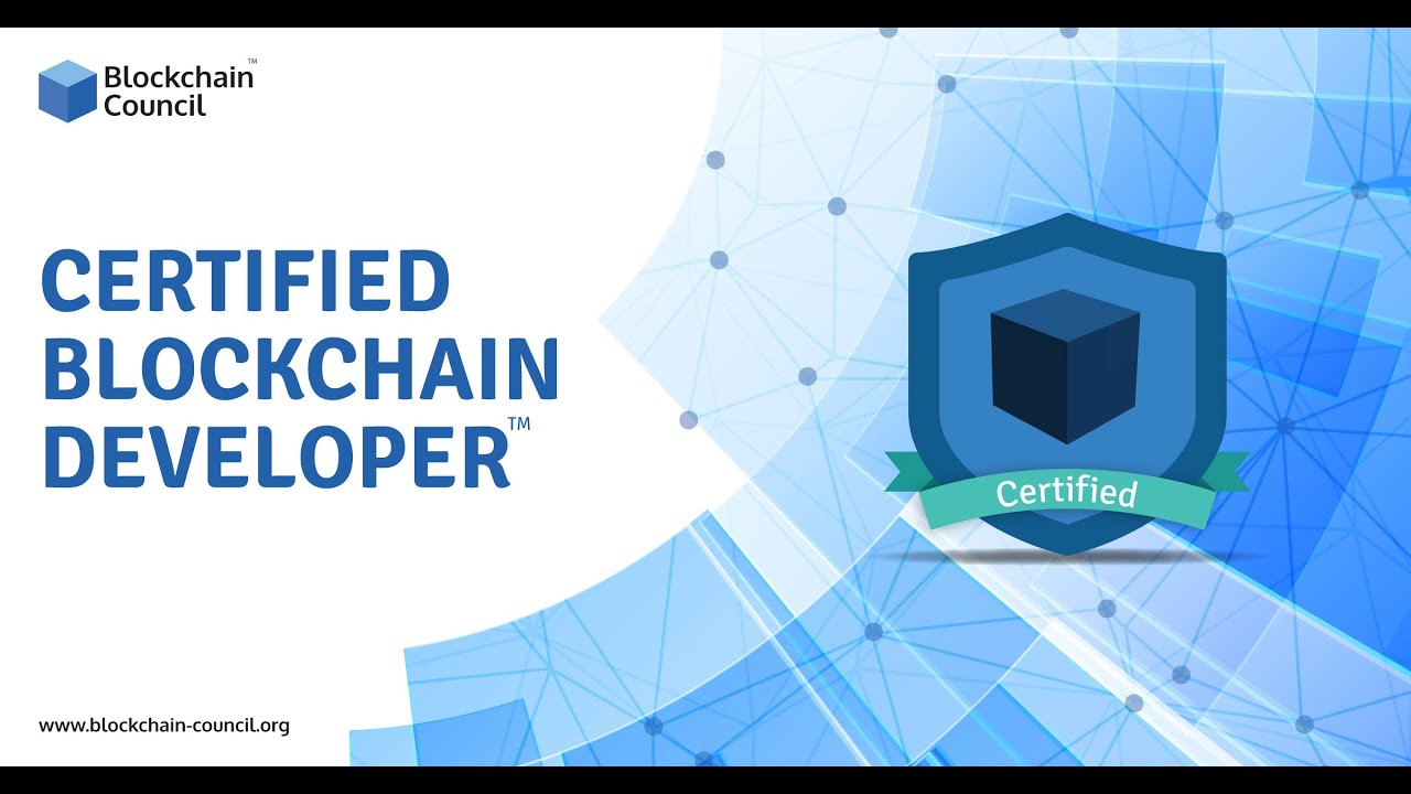 Introduction To Certified Blockchain Developer™ | Blockchain Council