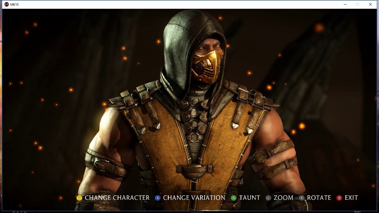 FOR COSPLAY SCORPION & SUB-ZERO MORTAL KOMBAT X