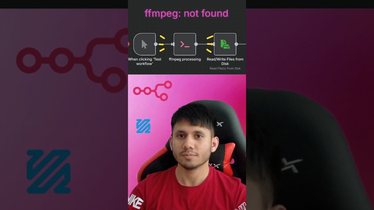 Fix FFmpeg in n8n in 1 Minute | Easy Docker & Share Folder Setup
