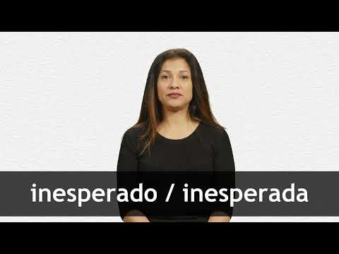 English Translation of “INESPERADO” | Collins Spanish-English Dictionary