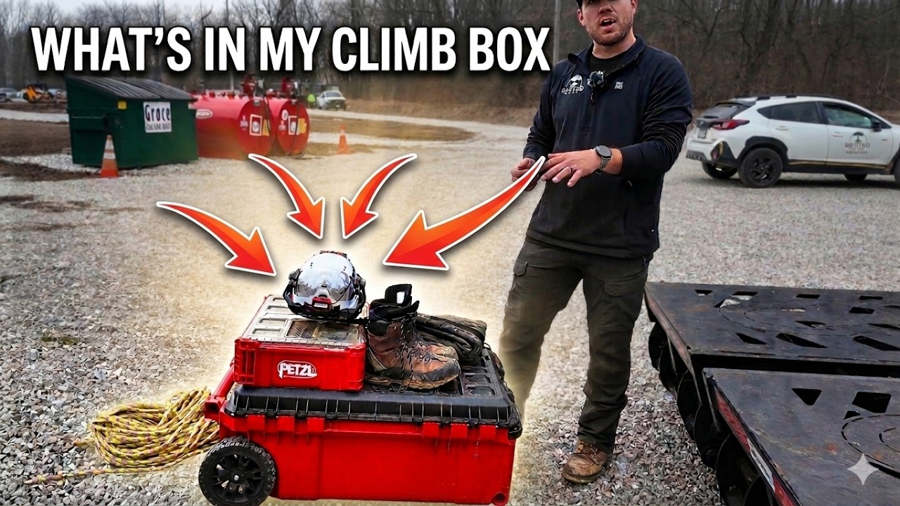 Arborist Climbing Gear Setup 2026 | What's In My Climb Box