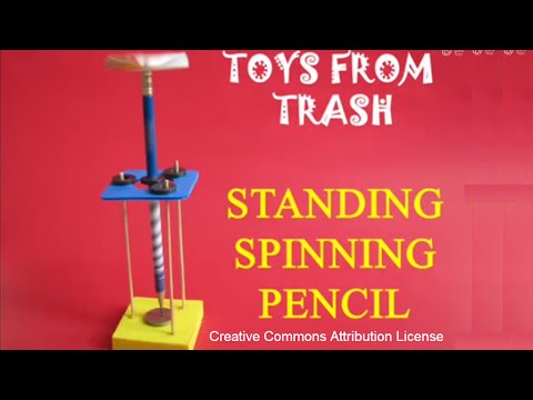 WATCH: Make a cool spinning pencil toy | Boing Boing