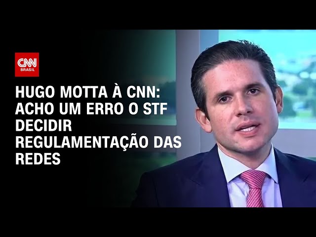 Hugo à CNN: Acho um erro o STF decidir regulamentação das redes | CNN ...