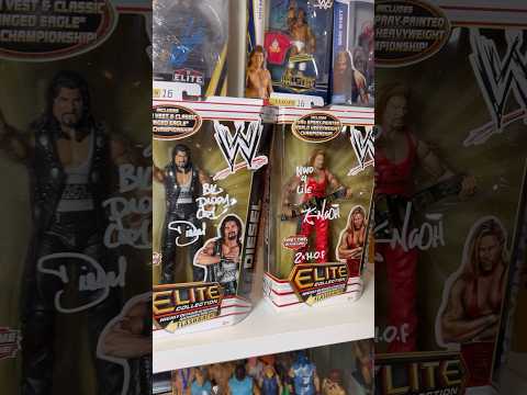 Kevin Nash Diesel Mattel Elite Collection Series 16 Wrestling Action Figures Signed NWO 4 LIFE