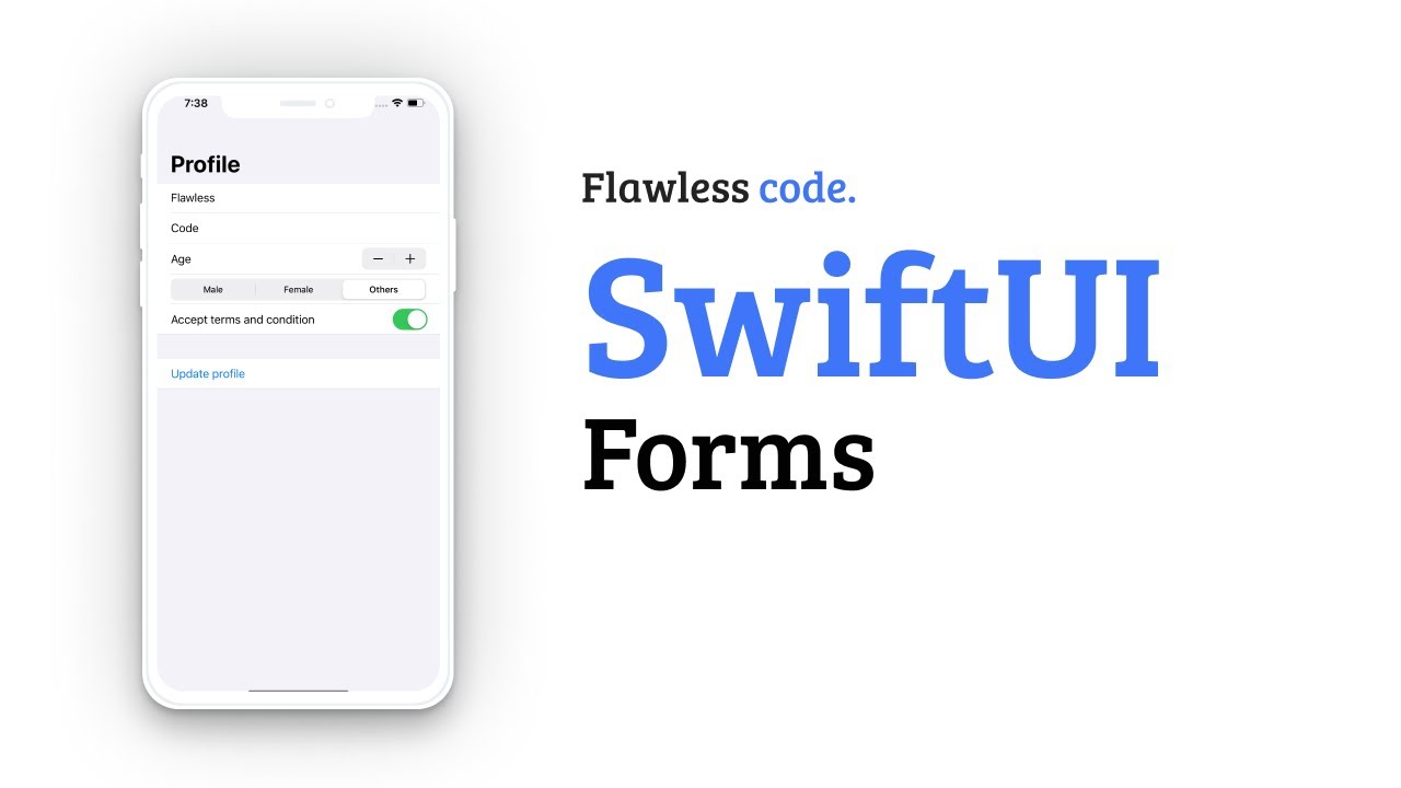 SwiftUI forms | Flawless code