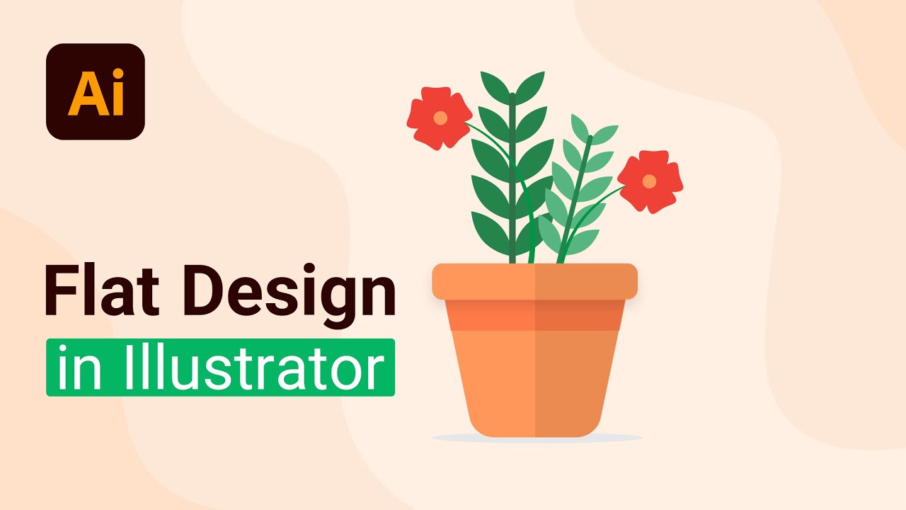 Create Stunning Flat Illustrations Using Simple Shapes – So Easy!