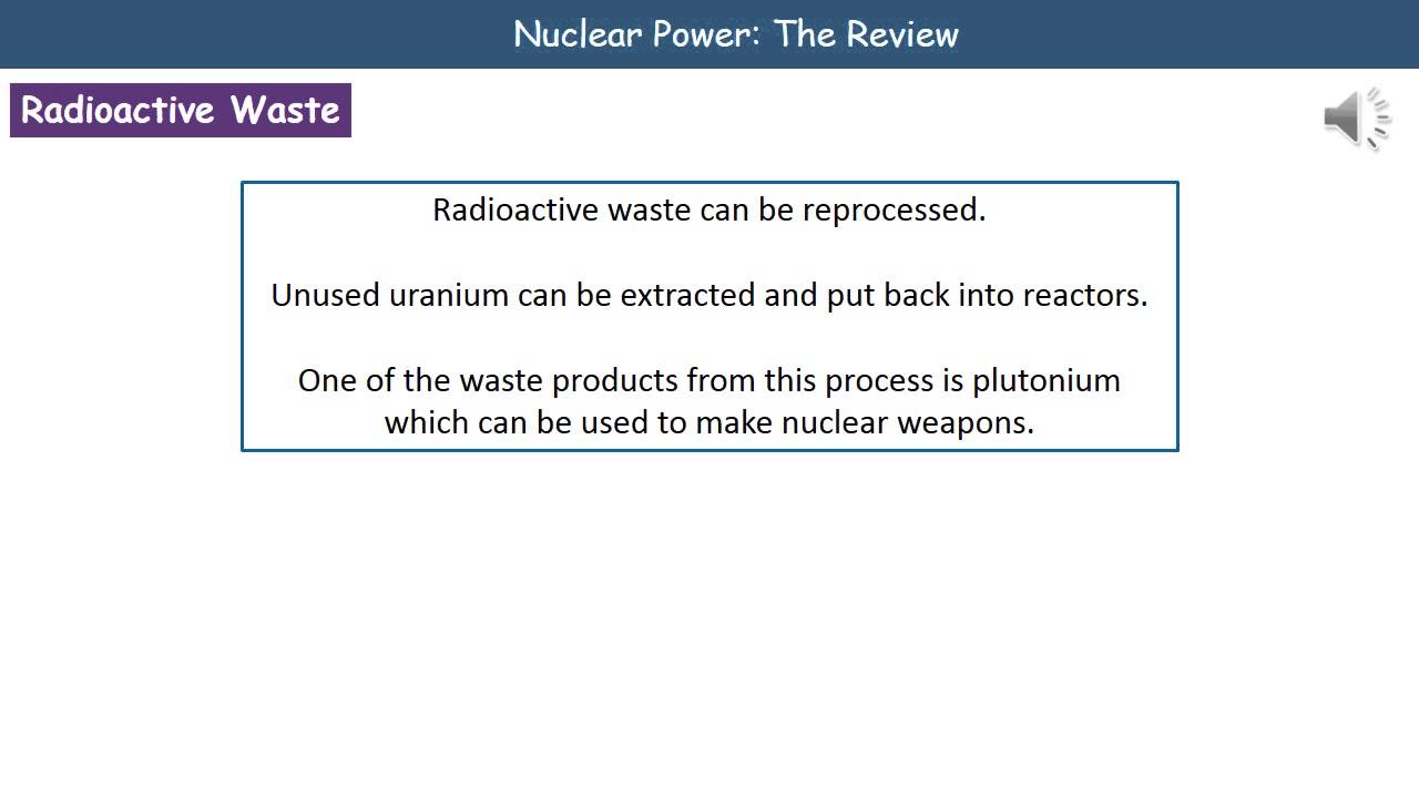 P2 8   Nuclear Power Higher Tier Summary
