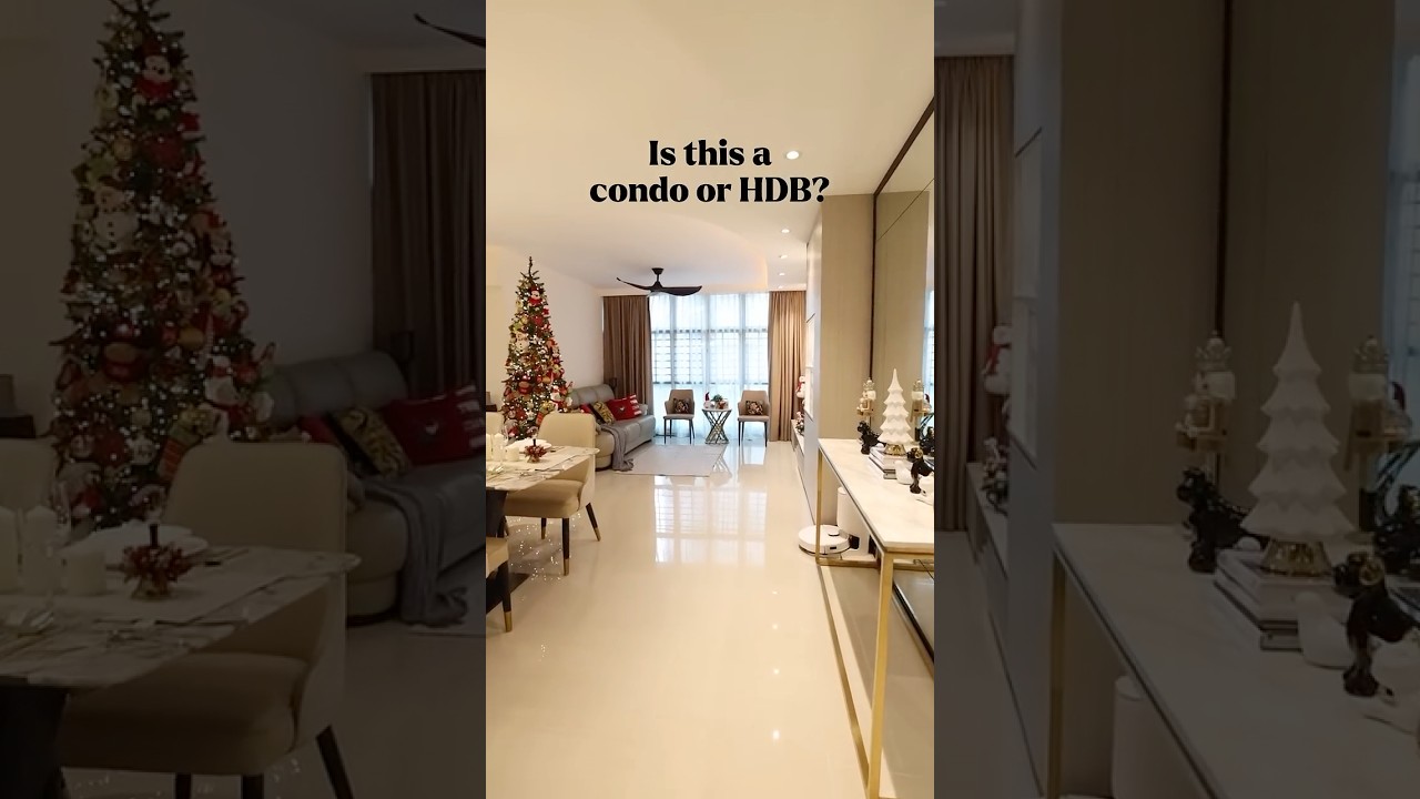 [Singapore Interior Design] Beautiful modern luxury HDB
