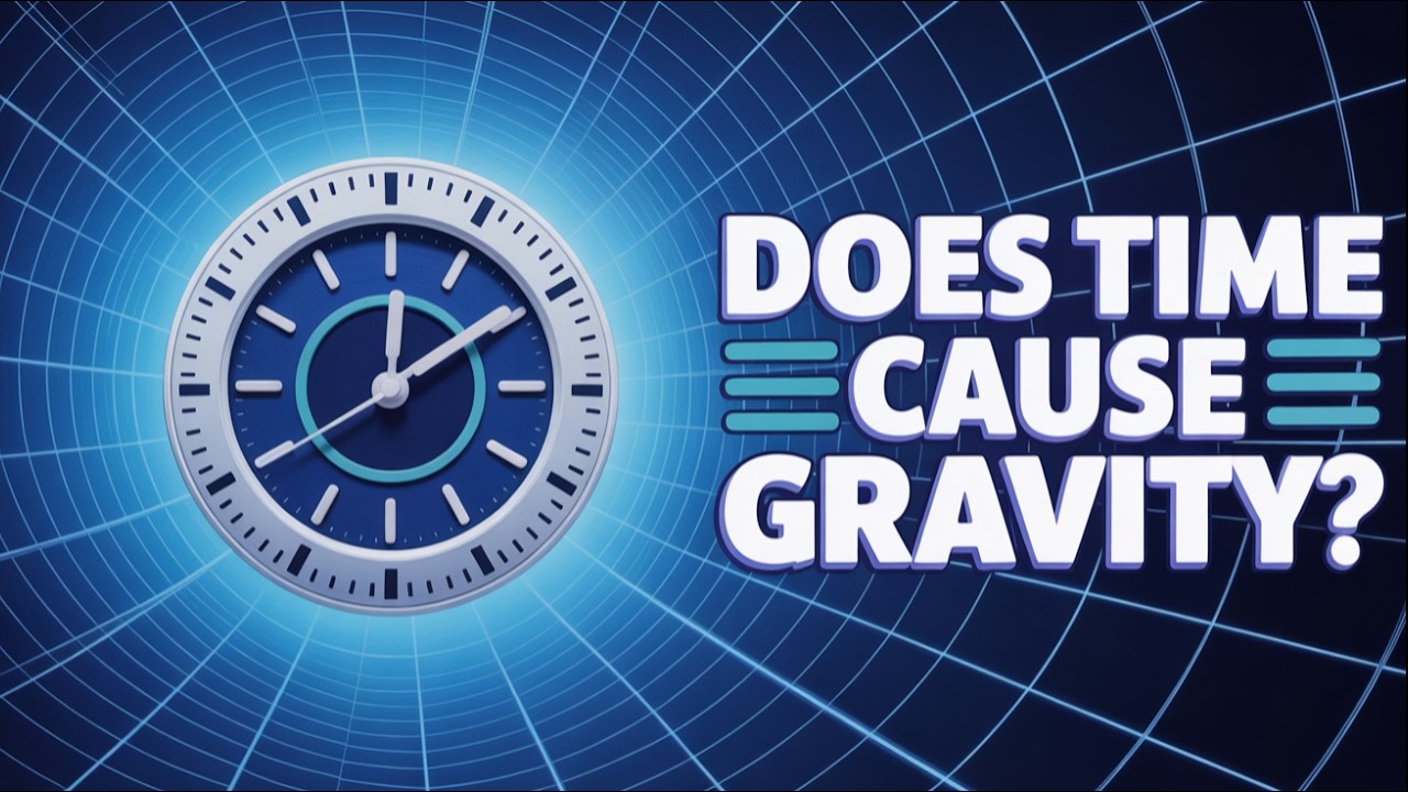 Does TIME Cause GRAVITY? | ENGLISH | Superstar STEM