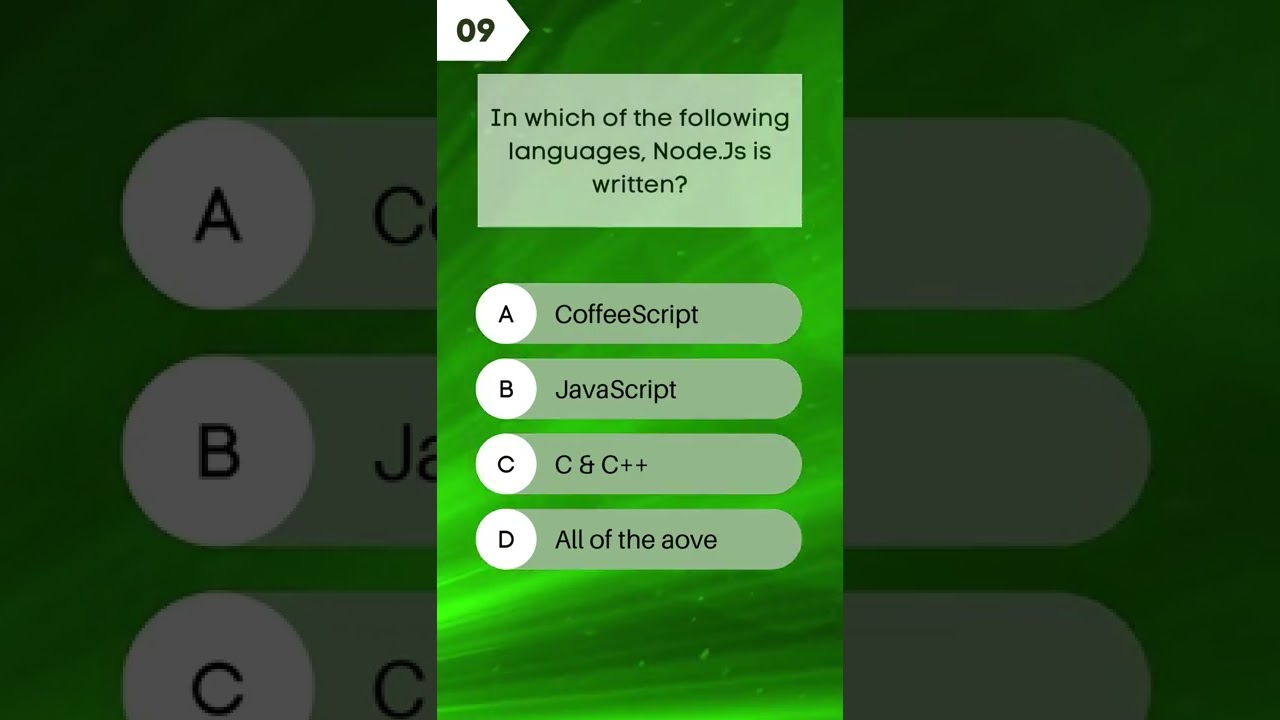 NodeJs Q - 09 | Interview Q & A | Ans & App link given below in description