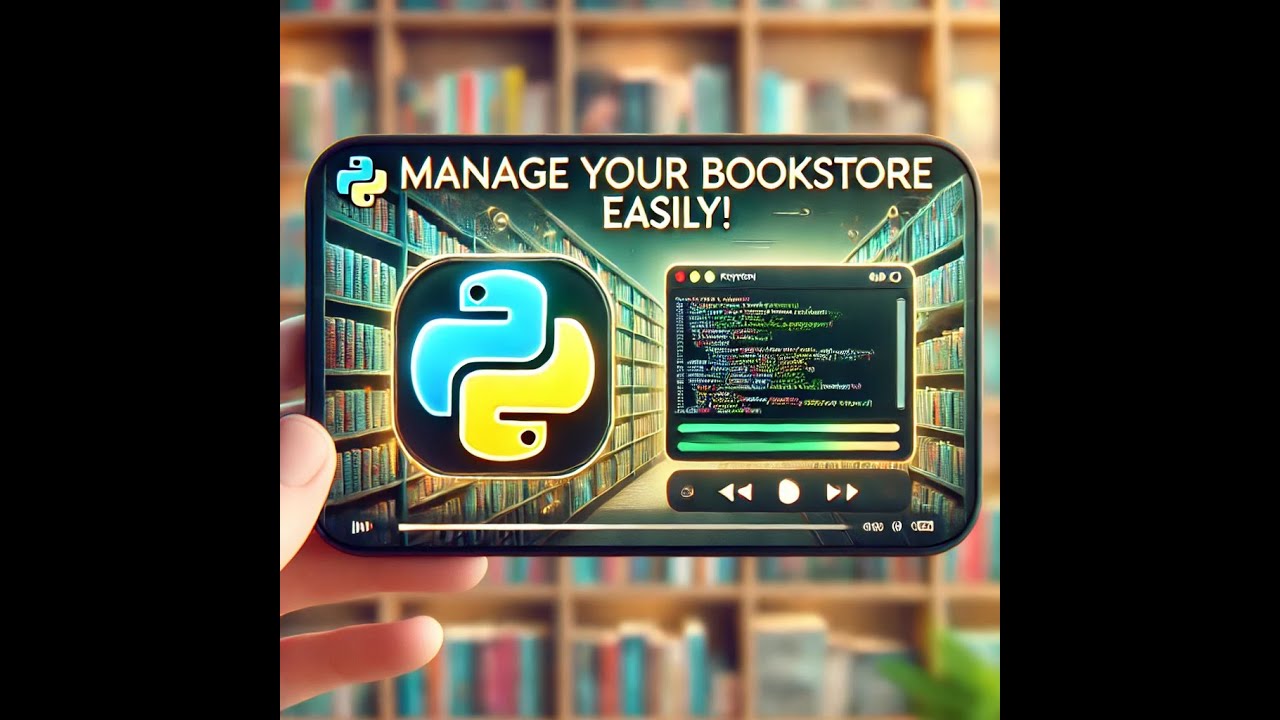 BookStore | Python | Console Based Project |