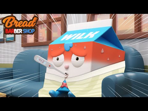 BreadBarbershop3 | Weather to be careful of colds! | english /animation/dessert