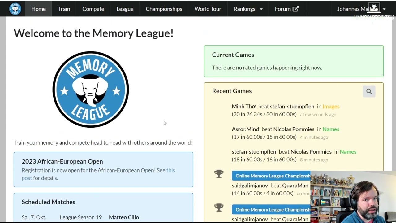Season 19 starts now! Check this post for all details - Memory League ...