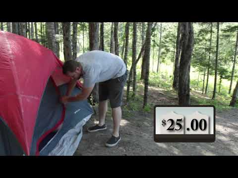 Smugglers Den Campground in Southwest Harbor, Maine