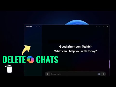 How to Clear New Copilot App Chat History