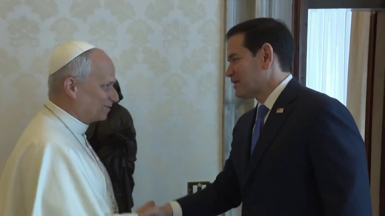 Secretary of State Marco Rubio’s high-stakes meeting with Pope Leo