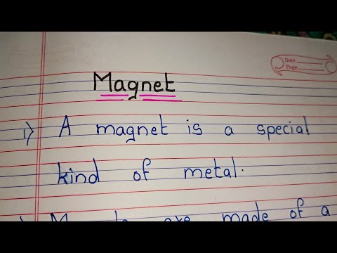 10 lines on Magnet // Essay on magnet // Few Sentences about Magnet