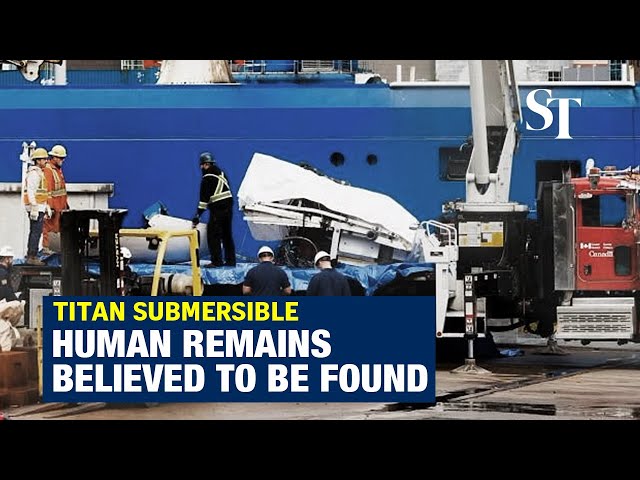"Nothing adds up": Presumed human remains recovered from Titan ...
