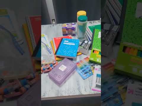 What's on Your School Supply List? #schoolsupplies #schoolsupplieshaul #schoolsuppliesshopping