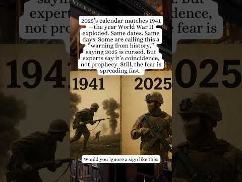 Could 2025 Repeat History Like 1941?