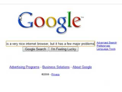 New Google Chrome Internet Browser Goodies