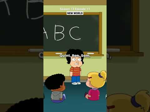 How Quagmire learned his ABC's #shorts #familyguy #shorts