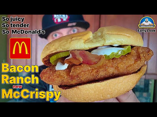 McDonald's Bacon Ranch McCrispy and Lemonade: Availability, ingredients ...