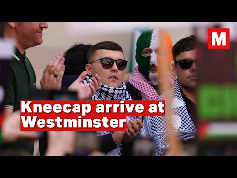 Kneecap member Mo Chara appears in court accused of terrorism offence