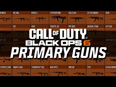 Ranking Every Primary Weapon in Black Ops 6!