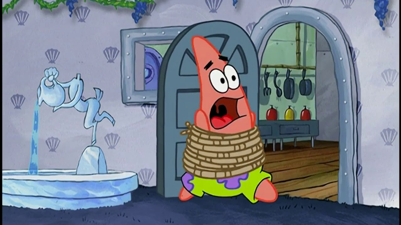 It's the appetizer! - Krabs and Patrick