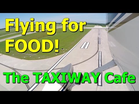 Flying for Food! Flight to Lancaster Airport and The Taxiway Cafe