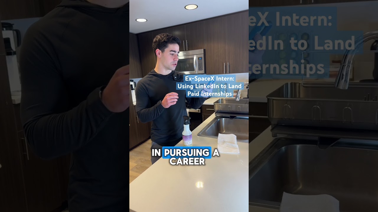 How to Ask for an Internship on LinkedIn from ex-SpaceX, Apple, Tesla Intern… FAANG, tech, paid