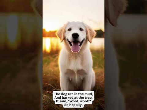 Dog - Rhyming Poem for Kids #shortsviral #rhymes #poemsvideo #viral #shortscartoon #shortsyoutube