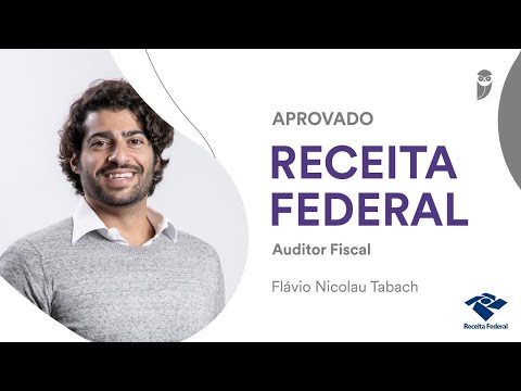 Receita Federal: Conheça Flávio Nicolau Tabach, aprovado para o cargo de Auditor Fiscal