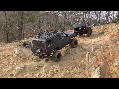 Jeep Cherokees on Uwharrie Daniel 12/16/23