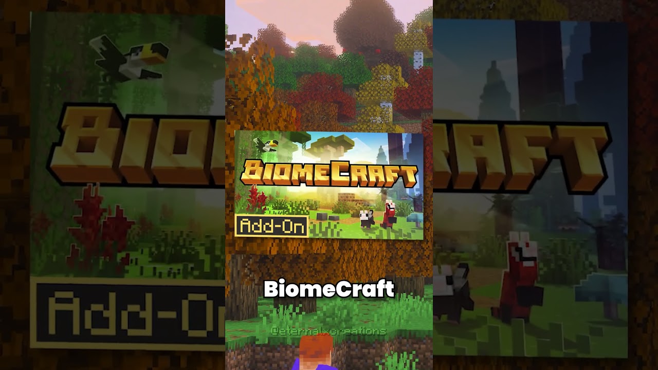 ⭐Top Bedrock Add-Ons to enhance vanilla Minecraft! #minecraft #addon #marketplace #bedrock #fyp