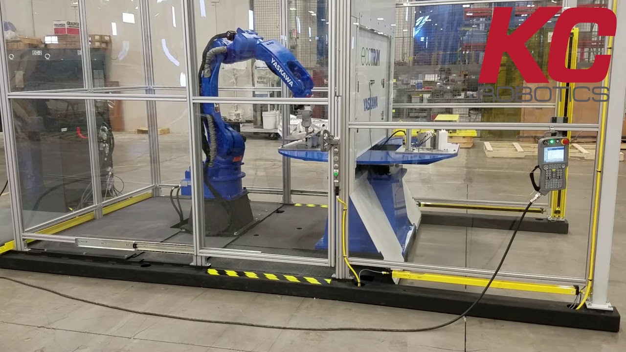 Robotic Ultrasonic Cutting System with MOTOMAN MH24