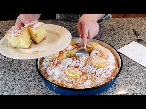 RAVANIJA mora da se proba ~ Best recipe SPONGE CAKE WITH SIMPLE SYRUP