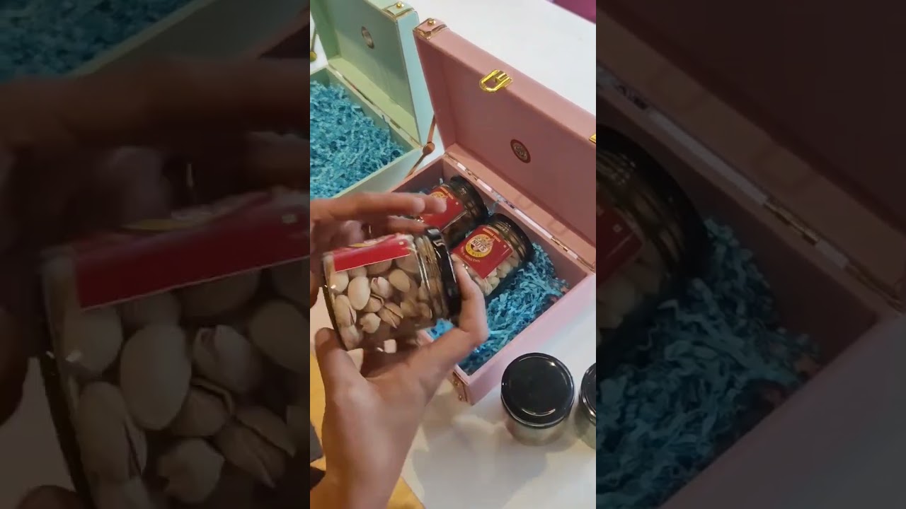 dryfruits hampers/premium gift/customised/unique gift ideas #love #birthday #gifts #hampers