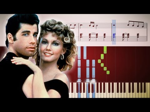 Grease - Hopelessly Devoted To You - Piano Tutorial + SHEETS