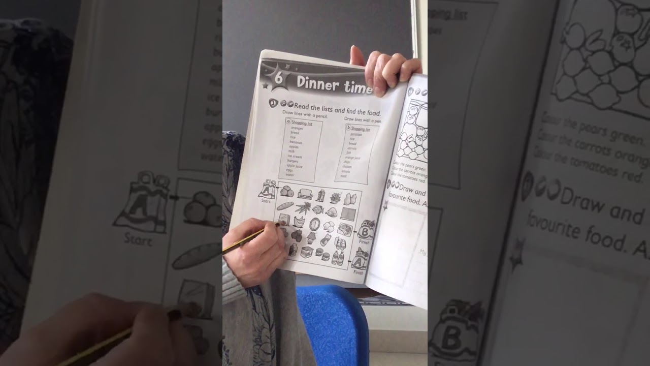 Lesson 2 Dinner time Kid’s box 2 exercise