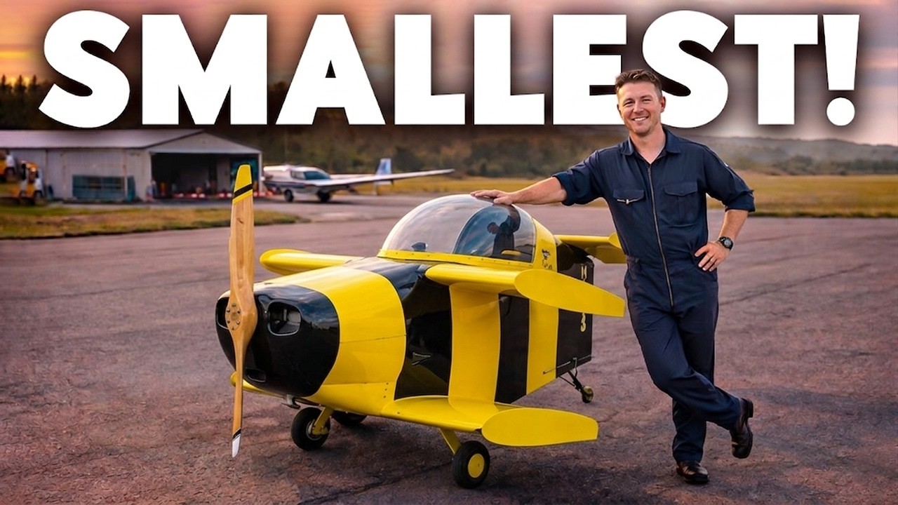 Inside the World's Smallest Plane Ever Built