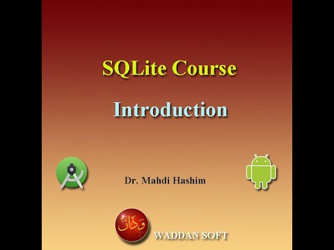 SQLite Database Tutorial: Introduction (waddan soft)