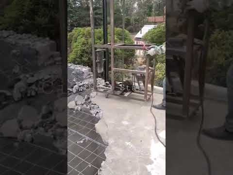 RCC Concrete Slab Demolition Machine ||By Civil Star|| #shorts #ytshorts