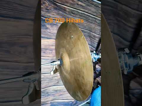 CB 700 Vintage Hihat Cymbals (Test video included) | Reverb