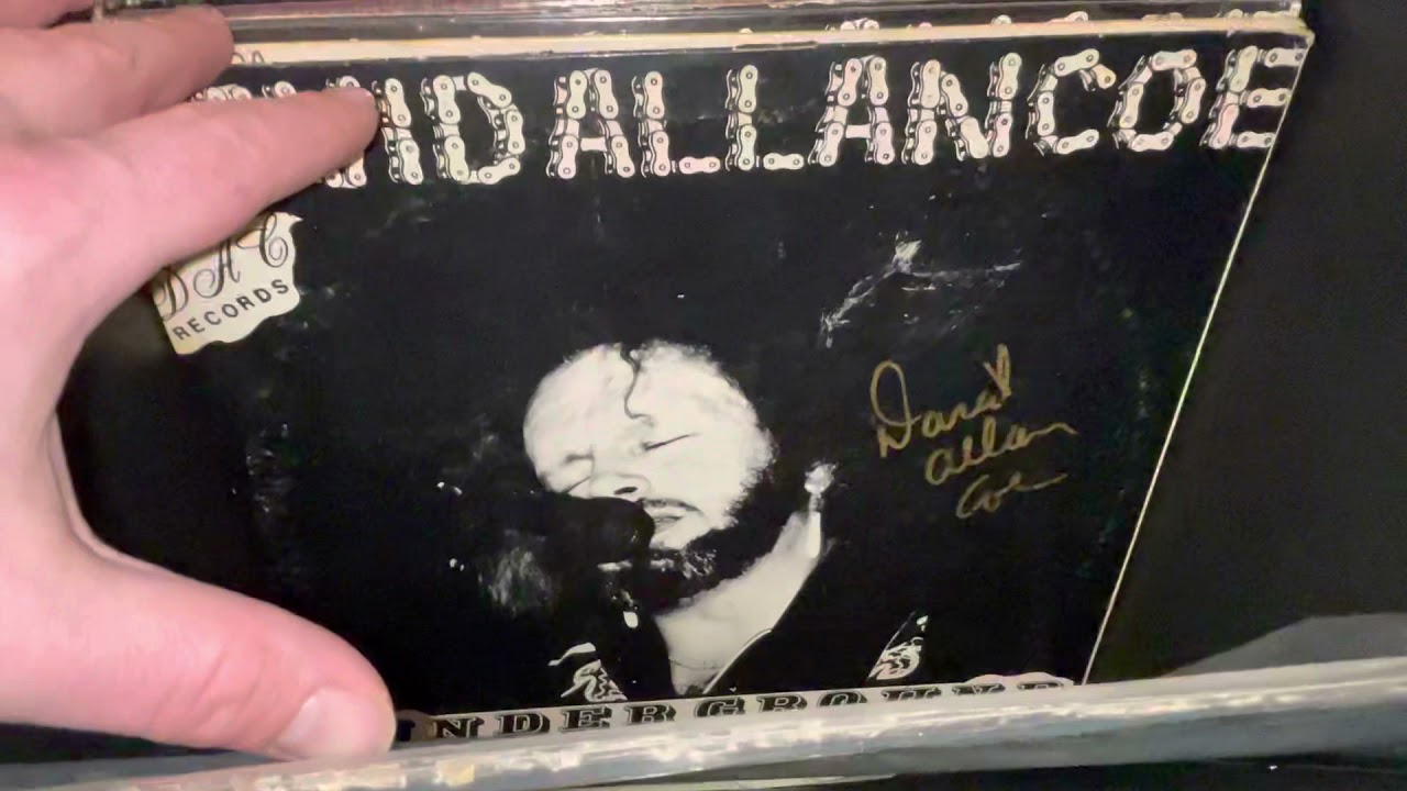 David Allan Coe Vinyl Collection
