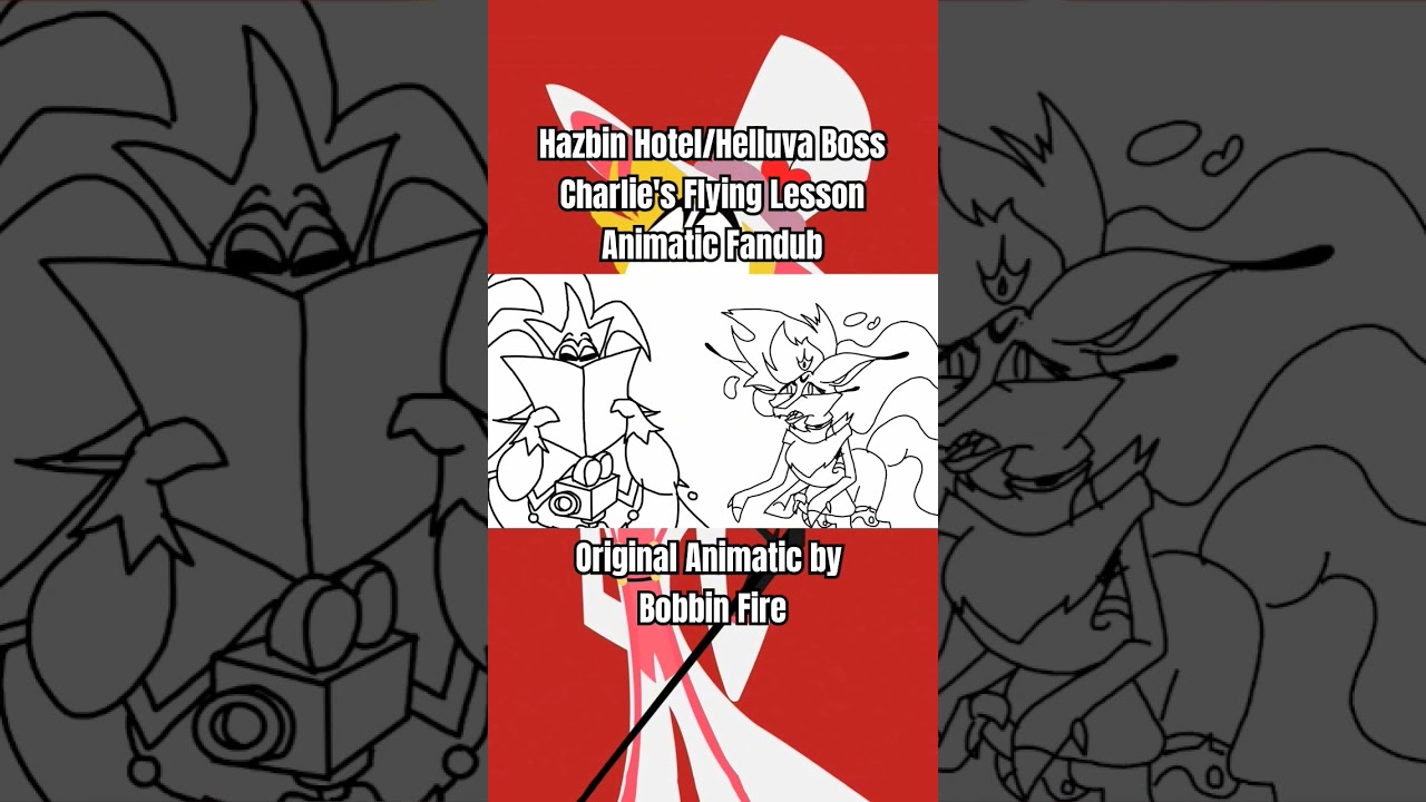 #Charlie LearnsToFly #HazbinHotel #HelluvaBoss #Animatic #Fandub #meme #lucifer #beelzebub #asmodeus
